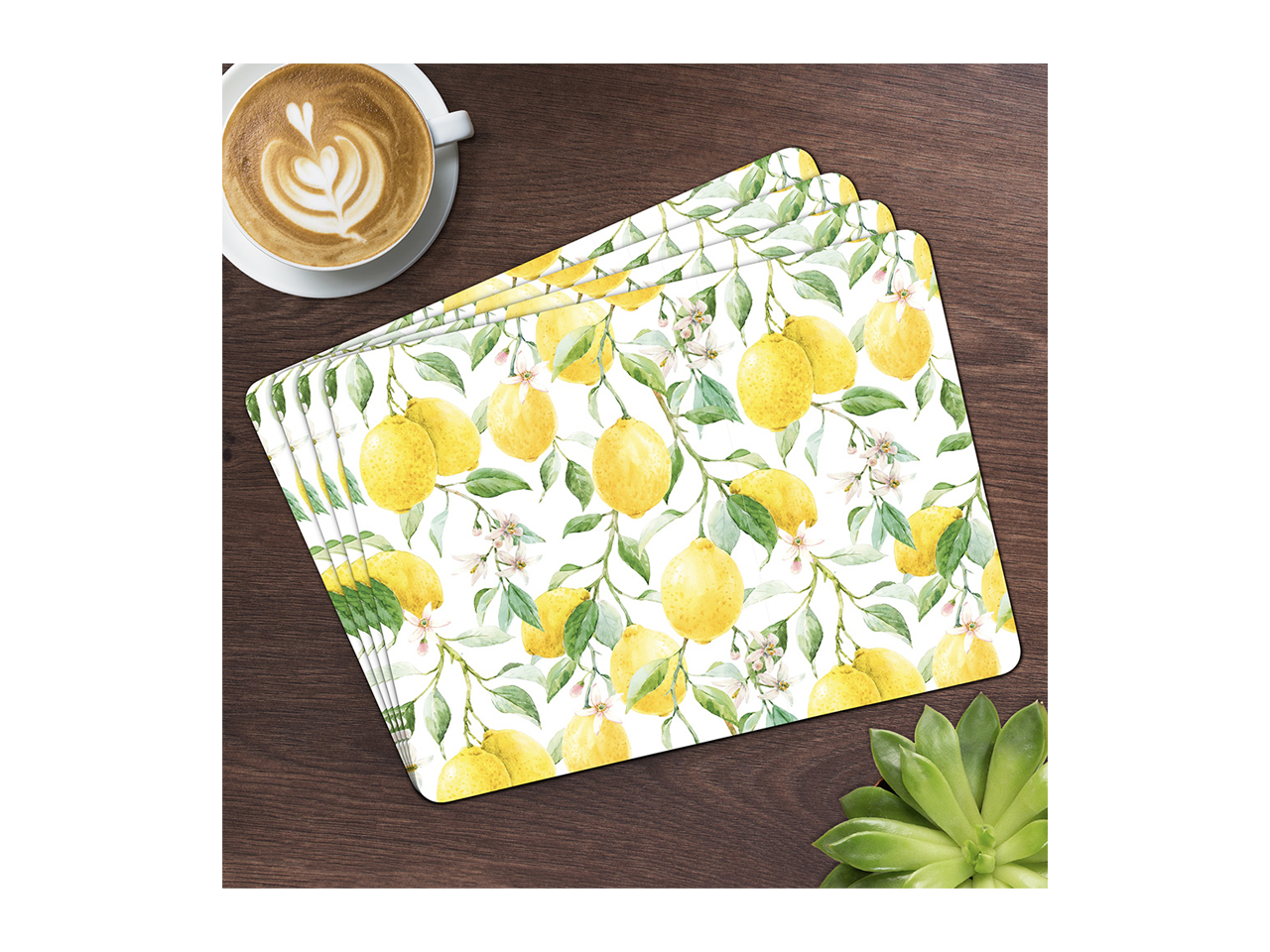Kpl. 4 podkładek pod talerze - Lemon Grove LEONARDO ENGLAND - LEONARDO ...